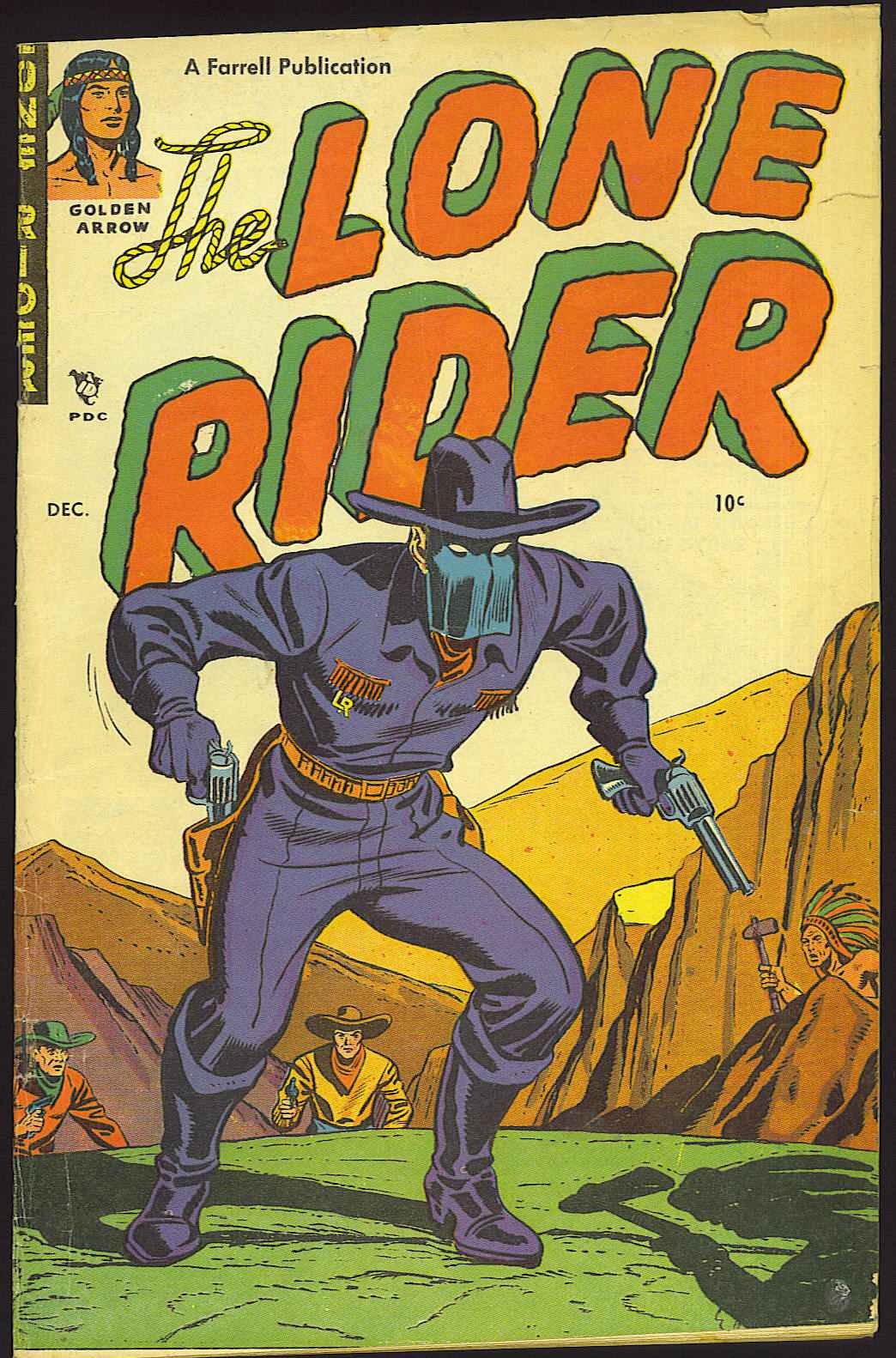 Old-fashioned Comics: The Lone Rider #01 – #26 (1951–1955) Farrell ...