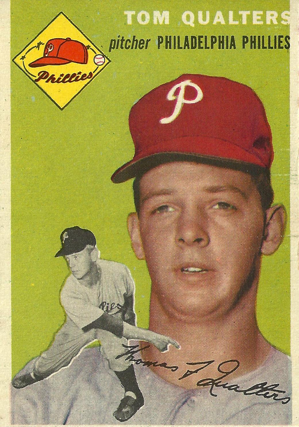 The Phillies Room: 1954 Topps Phillies - Only 1 Card Remains