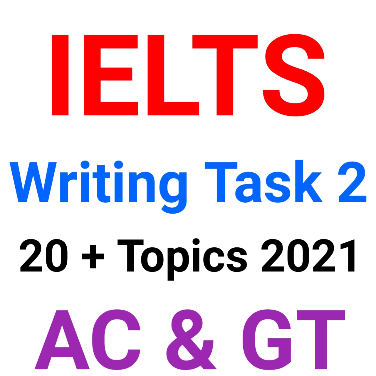 IELTS Writing Task 2 topics and triks