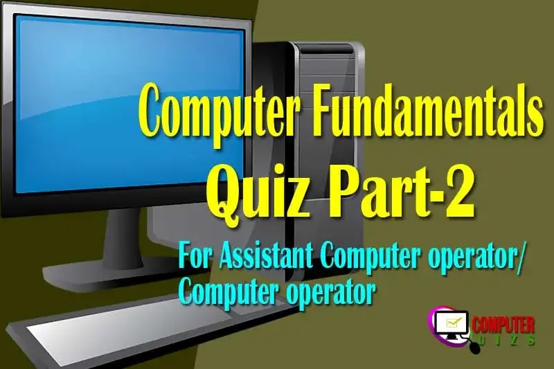 Model paper of computer fundamental questions Quiz