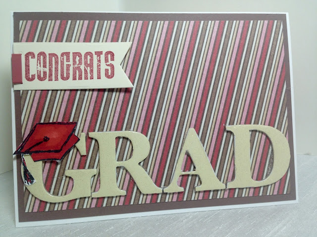 Amy's Creative Pursuits: "Congrats Grad!" Graduation Card