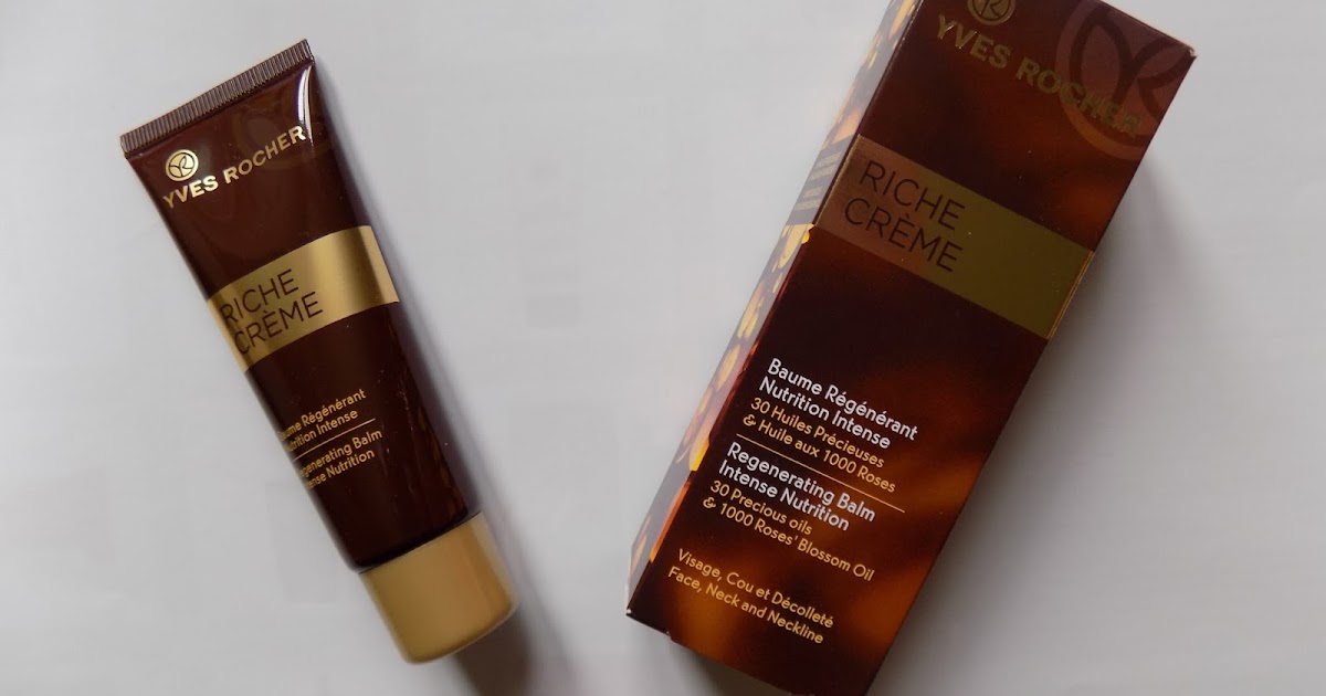 Balsam pentru ten Riche Creme Yves Rocher - review