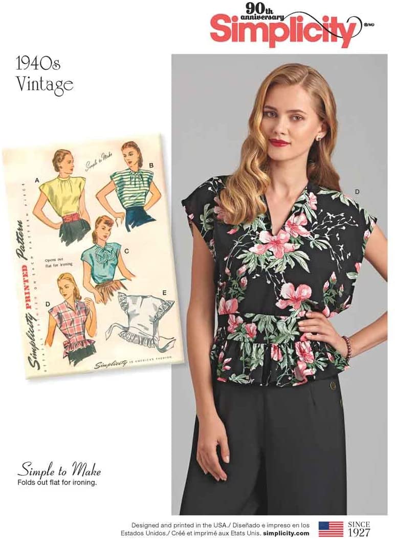 Vintage Blouse Patterns - Vintage Clothing, Fashion and Style