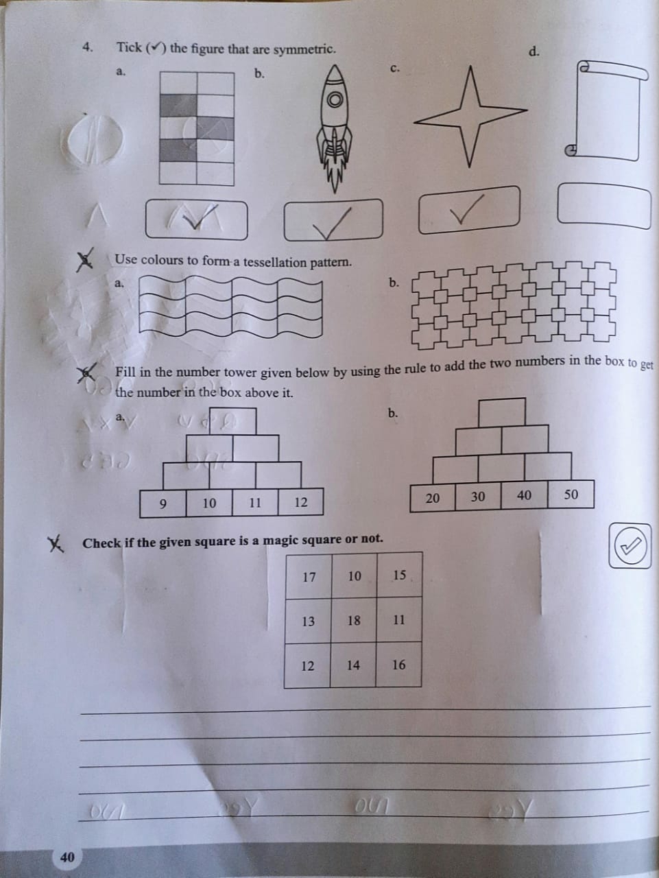 PIS BARODA STD-4: Math, Patterns and Symmetry