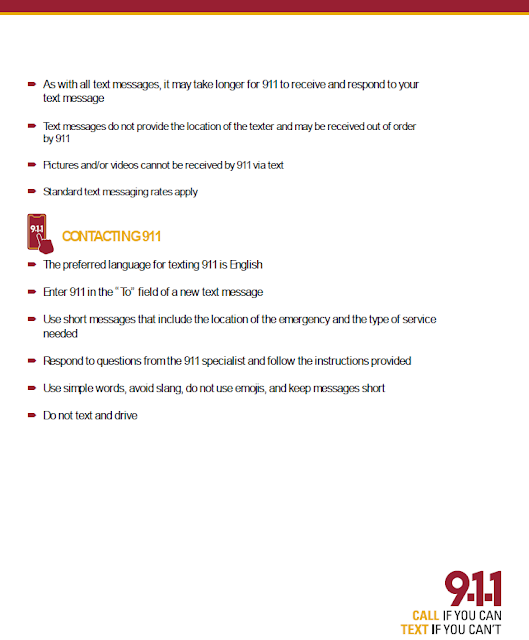 PRINCE GEORGE'S COUNTY OFFICE OF THE SHERIFF: 911 Call If You Can Text ...