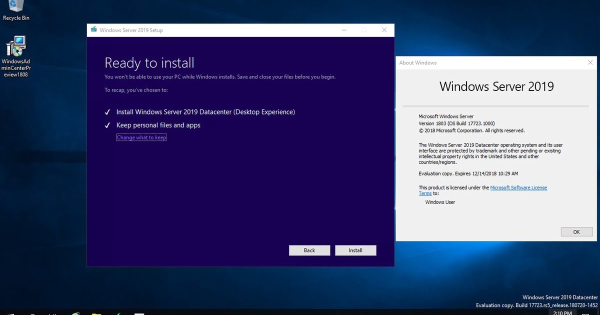 Microsoft Rilis Windows Server 2019 Build 17733 - Sekedartrick