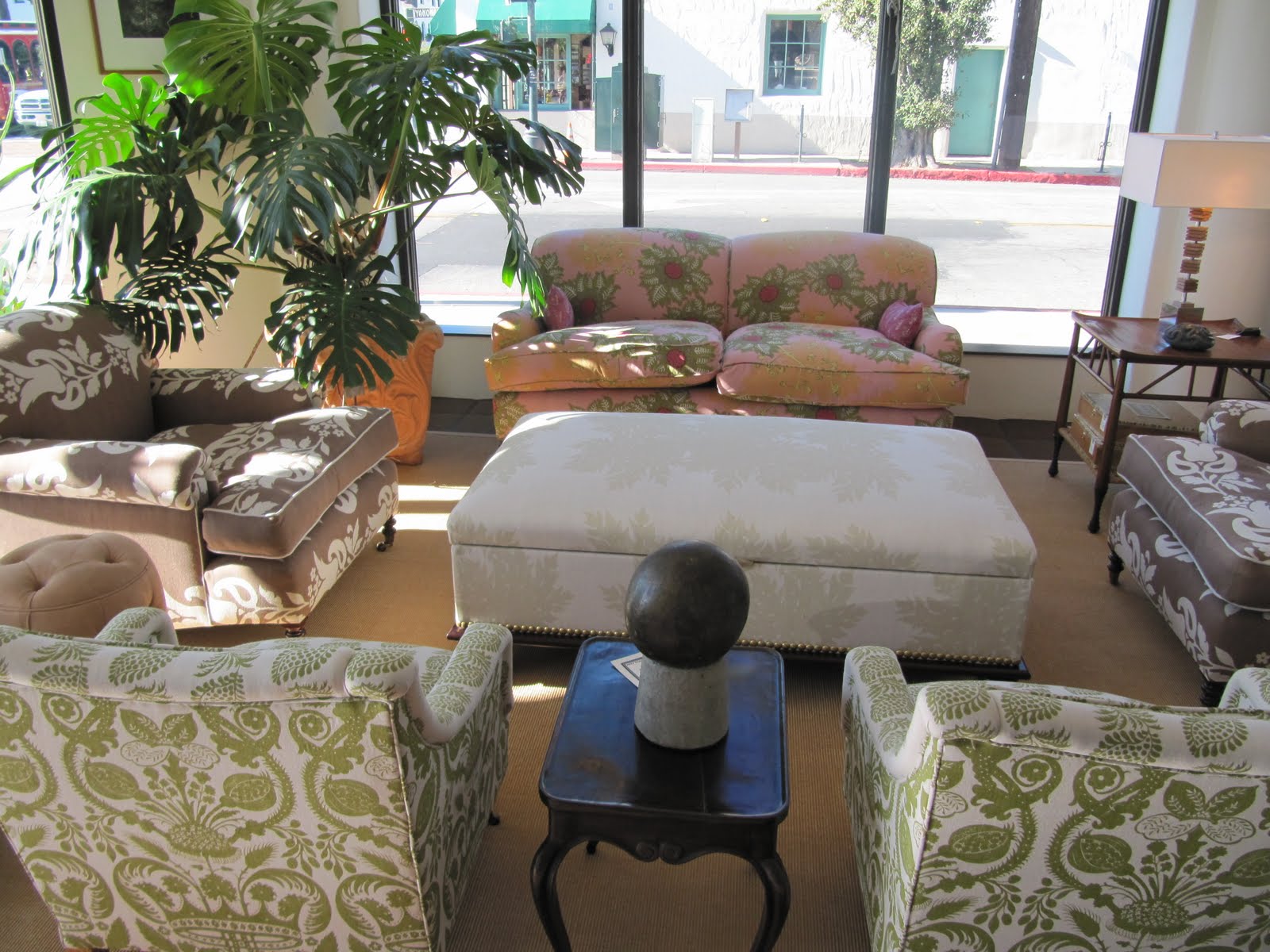 PORCH LIGHT INTERIORS: We love Raoul textiles and Santa Barbara style