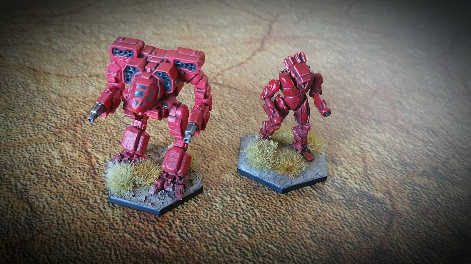 Miniatures Blog - BrettGleed: Battletech Painted