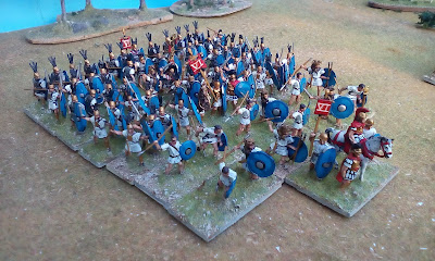 jp wargaming place: DBM - Battle of Cannae 216 BC in 20mm. The ...