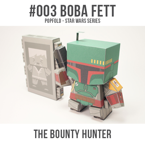 Popfolds - Boba Fett Papercraft | Papercraft Paradise | PaperCrafts ...