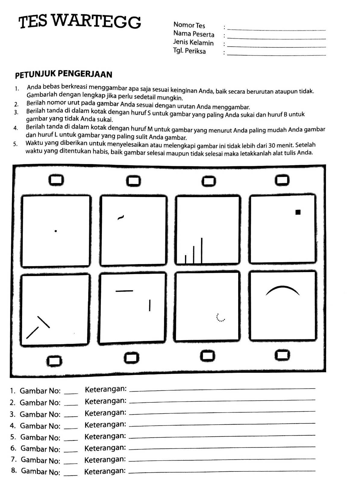 Tes Wartegg | Welcome To My World ♥
