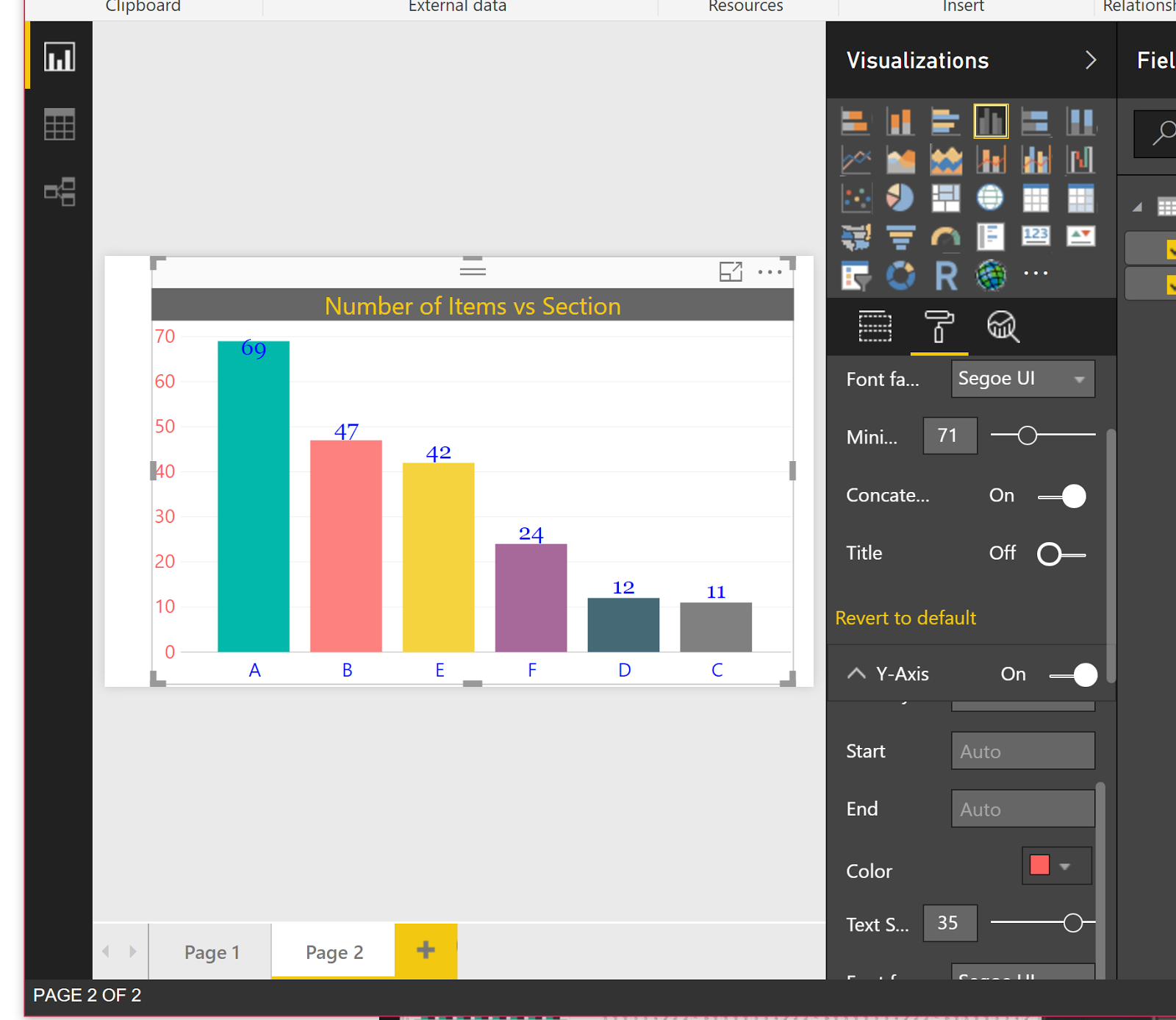 HodentekMSSS: Chart formatting options using Power BI