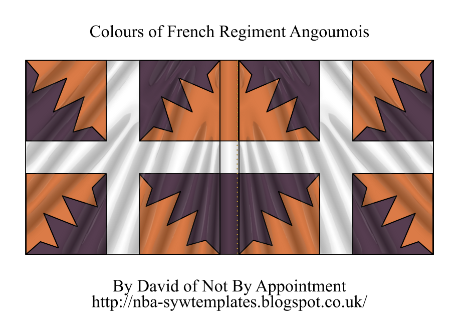 Not By Appointment: Flags of French Regiment Angoumois