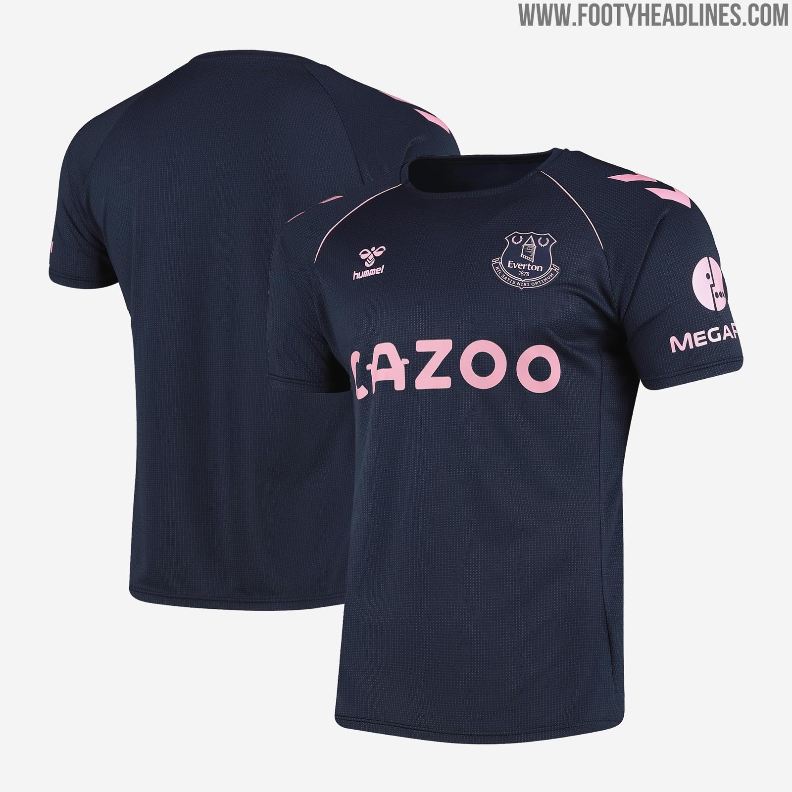 Pretty Pink: 2 Hummel Everton 20-21 Training Kits + Full Collection ...