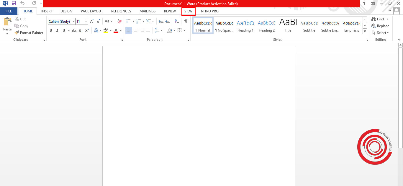 Cara Memunculkan Ruler atau Penggaris di Microsoft Word - KEPOINDONESIA