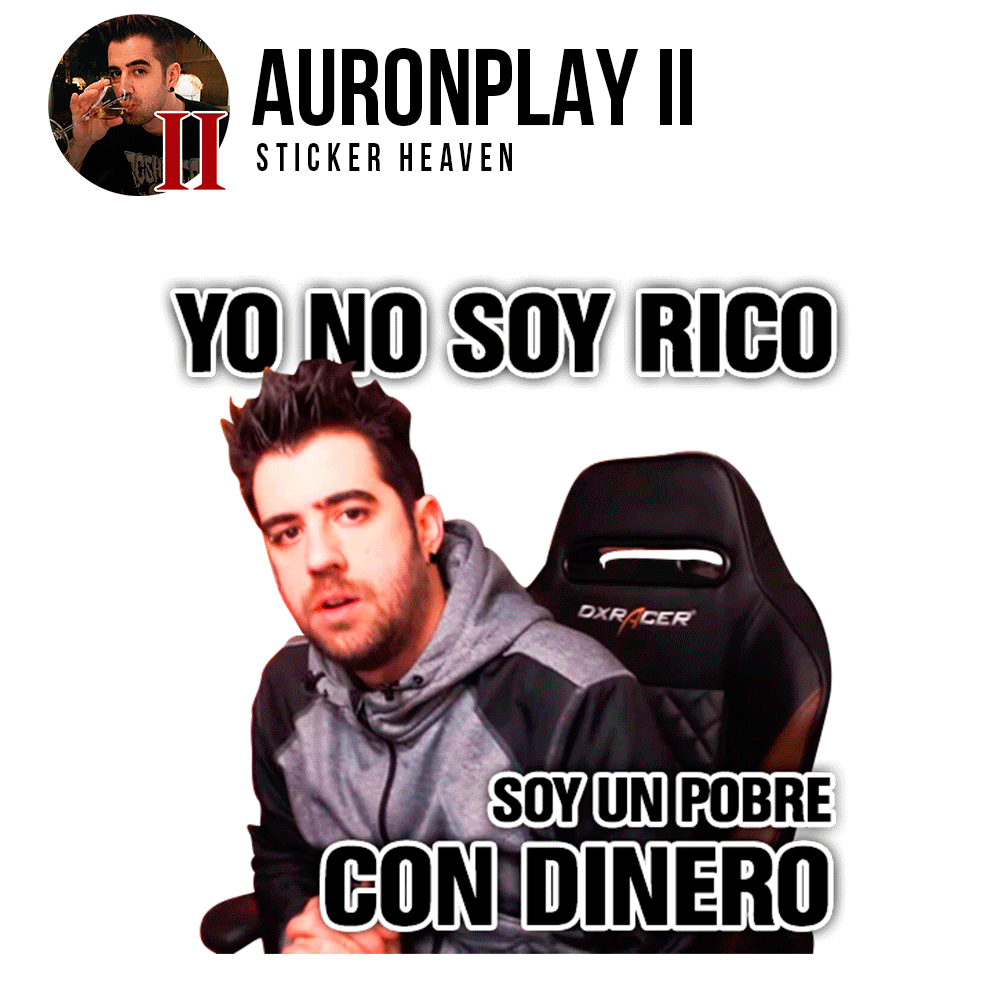 AuronPlay Stickers WhatsApp — Parte II