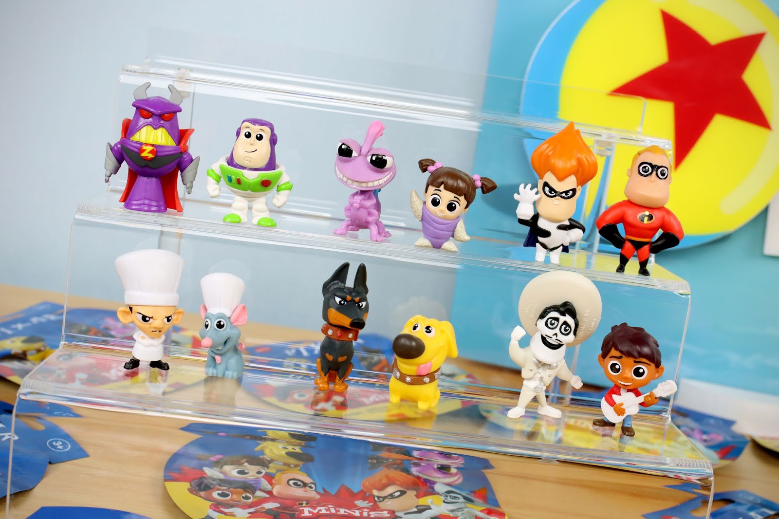 Dan the Pixar Fan: Mattel's PIXAR "Minis"—SERIES 2 Review (with Blind ...