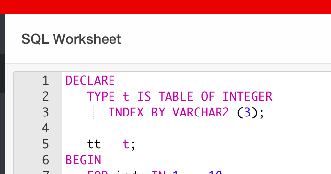 Obsessed with Oracle PL/SQL