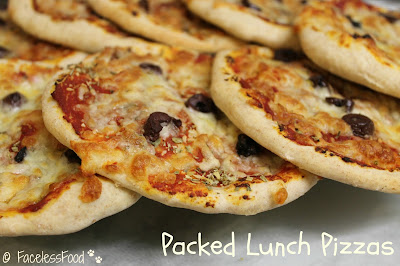 We Don't Eat Anything With A Face: Packed Lunch Pizzas