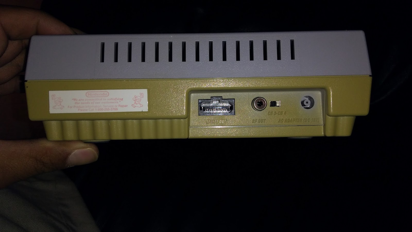 Yellow Super Nintendo