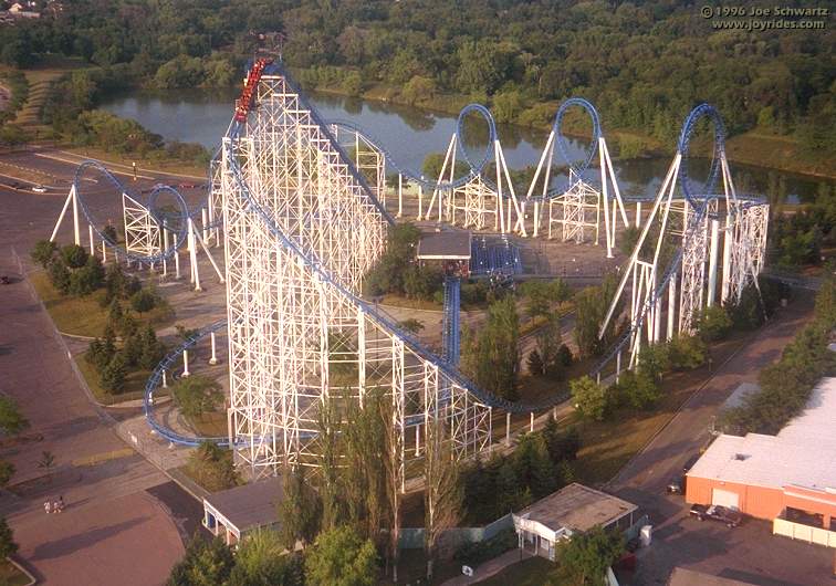 Theme Park Nostalgia: Shockwave (Six Flags Great America) June 3, 1988 ...