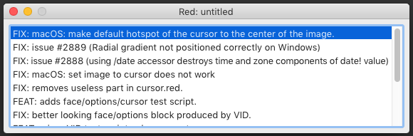 Red Programming Language: 0.6.3: macOS GUI backend