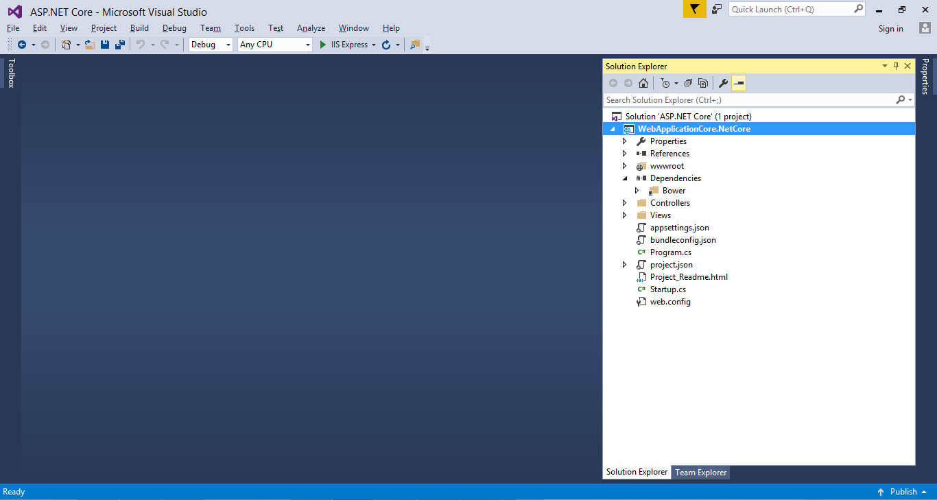 Exploring Core Asp Core 1 0 Mvc Project Structure Overview