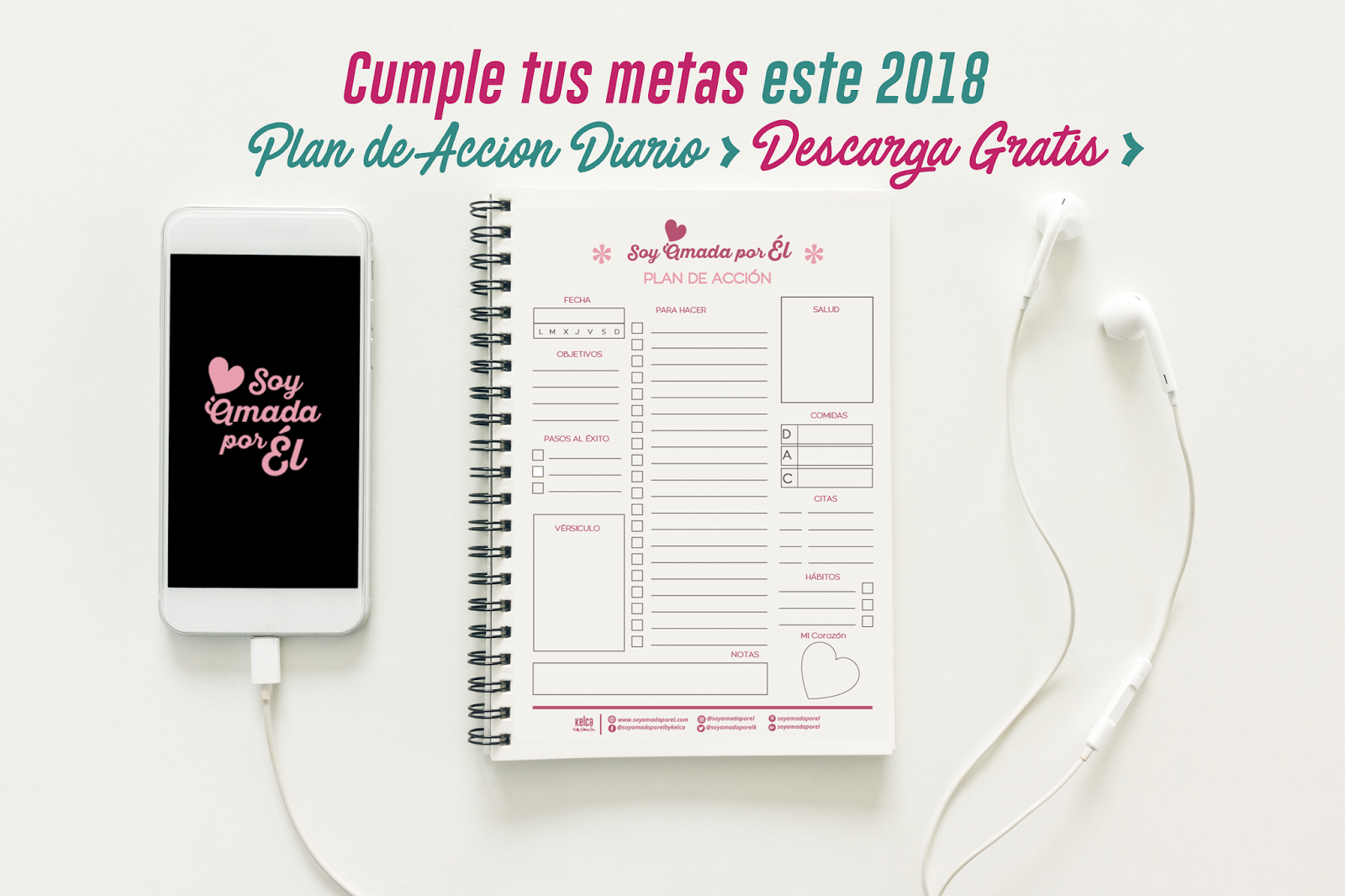 Soy amada por El: ¡Cumple tus metas! Descarga GRATIS tu Plan de Acción ...