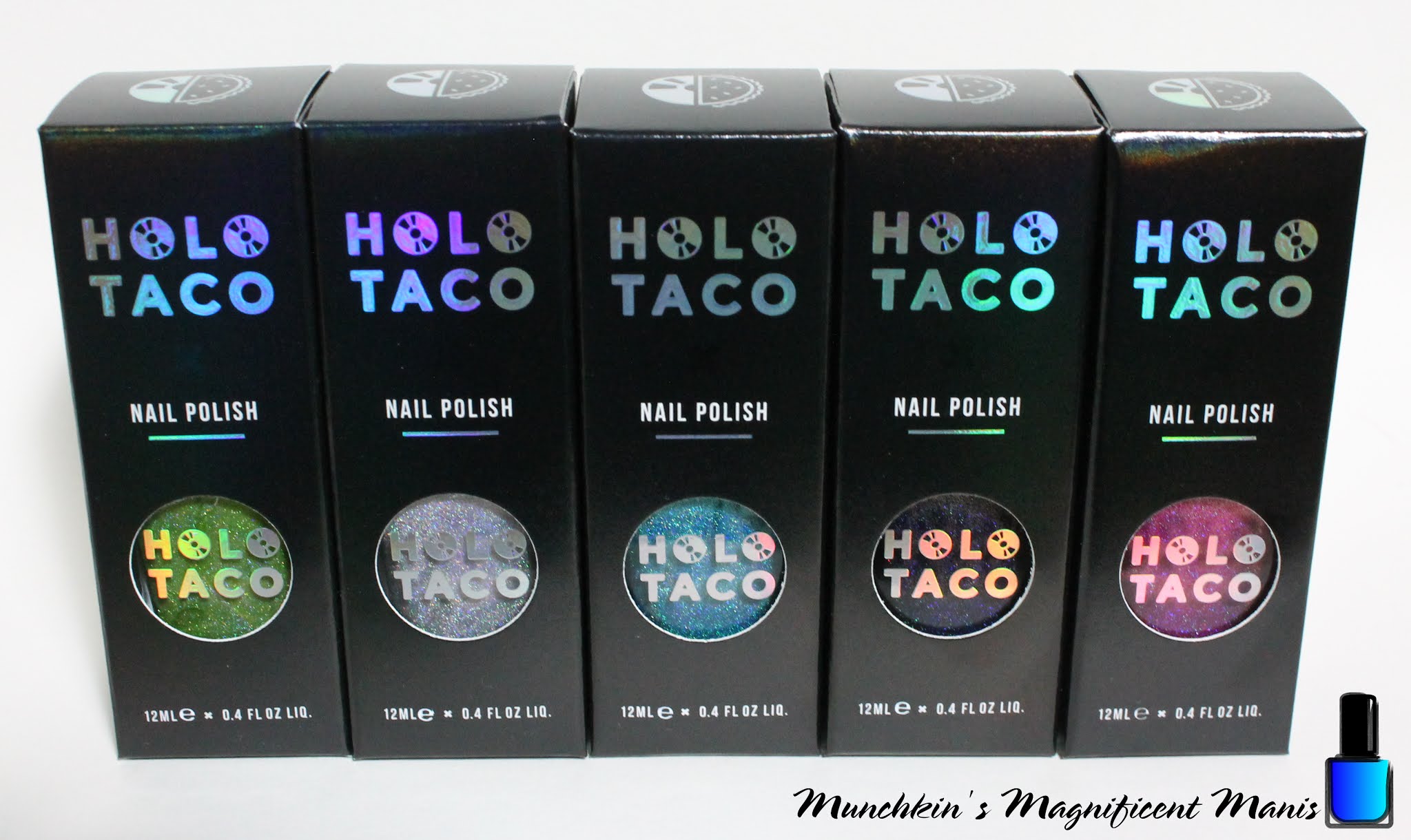 Munchkin’s Magnificent Manis: Holo Taco Electric Holo Collection
