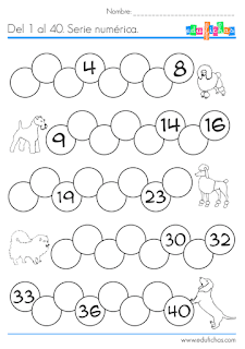 La clase de Marta: NÚMEROS HASTA EL 39