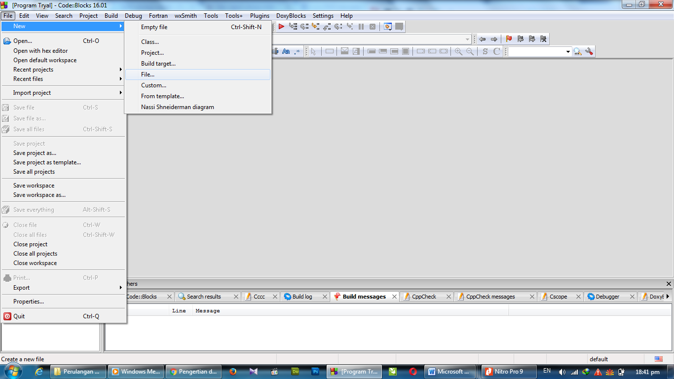 CARA MEMBUAT FILE HEADER PADA BAHASA C | CODEBLOCK - BOCAH WEB
