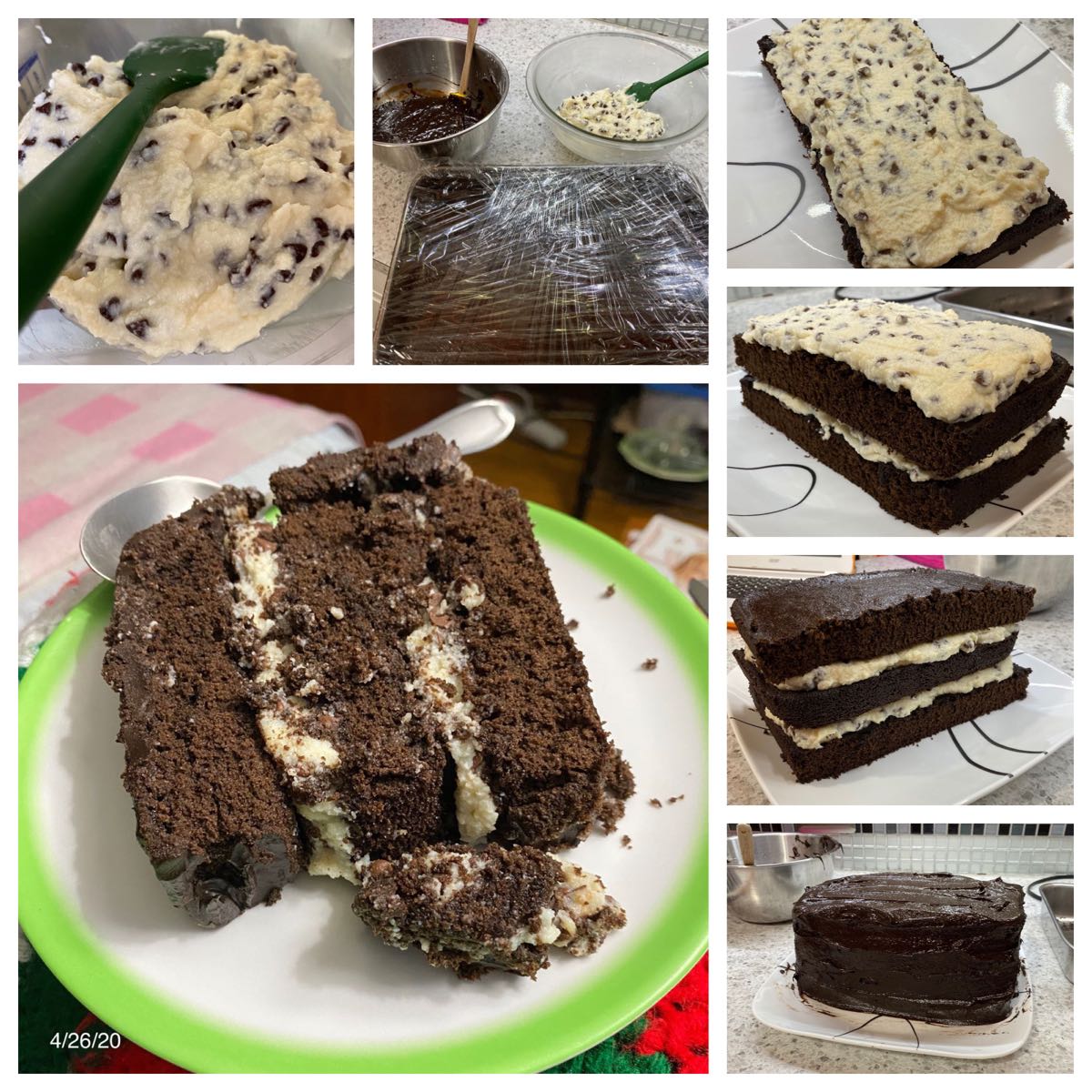ALSO's Cakes, Pastries and More: #22- Chocolate Cassata Cake 4/26/20