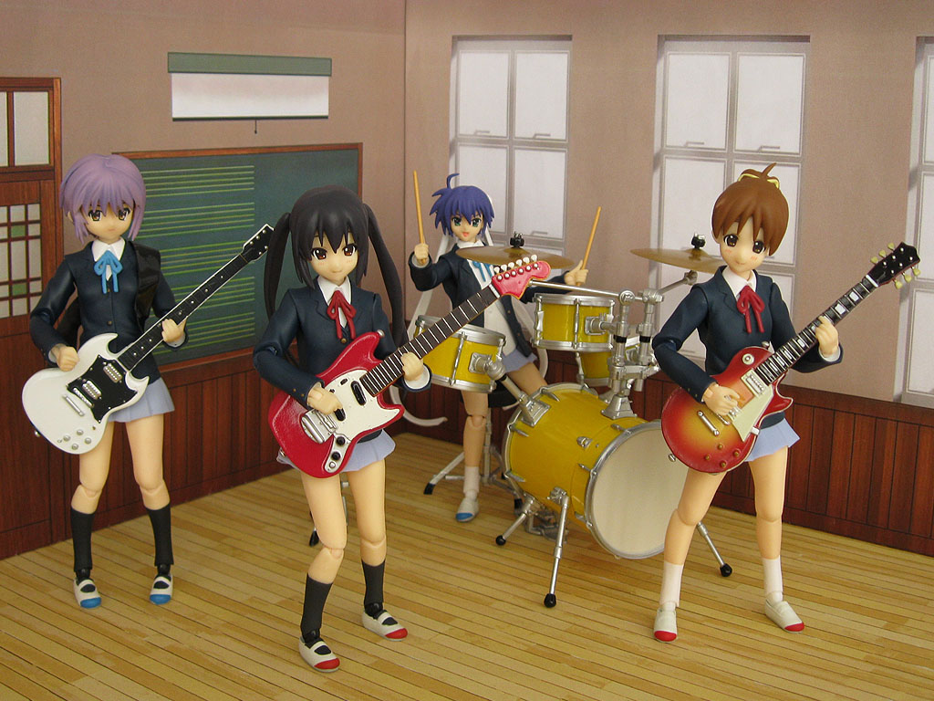 world of klaymore: figma Azusa Nakano aka Azunyan