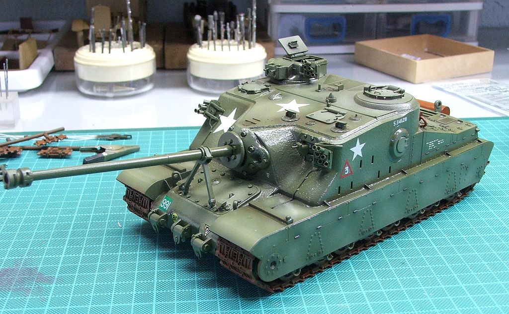 A39 Tortoise - Meng Models - part three - Markings!!! - Missing-Lynx