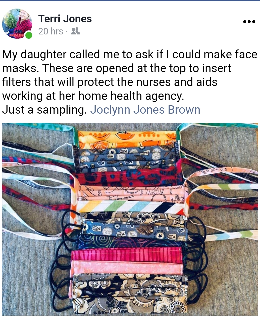 Michele Bilyeu Creates With Heart and Hands: COVID-19 Face Mask Making ...