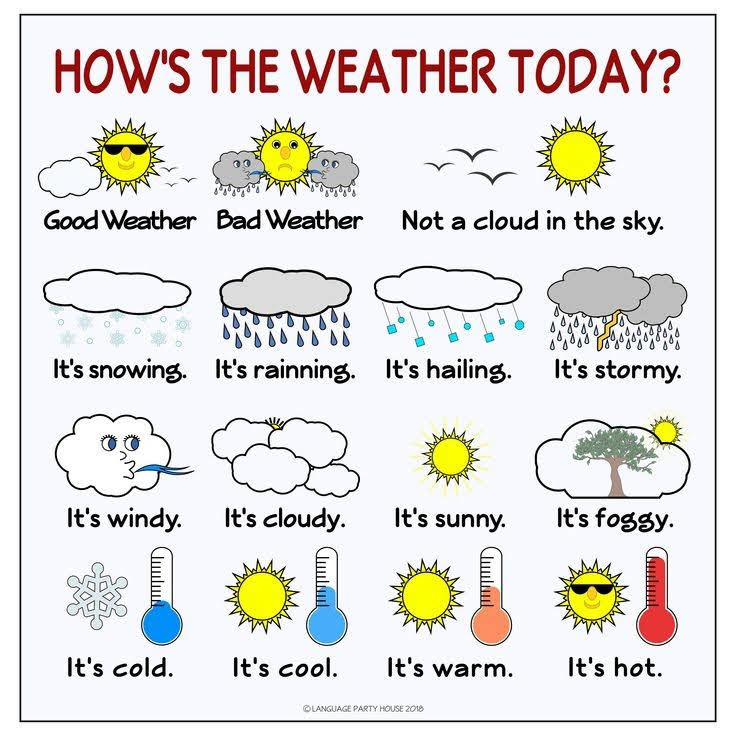 THE WEATHER 🌞🌨⛈