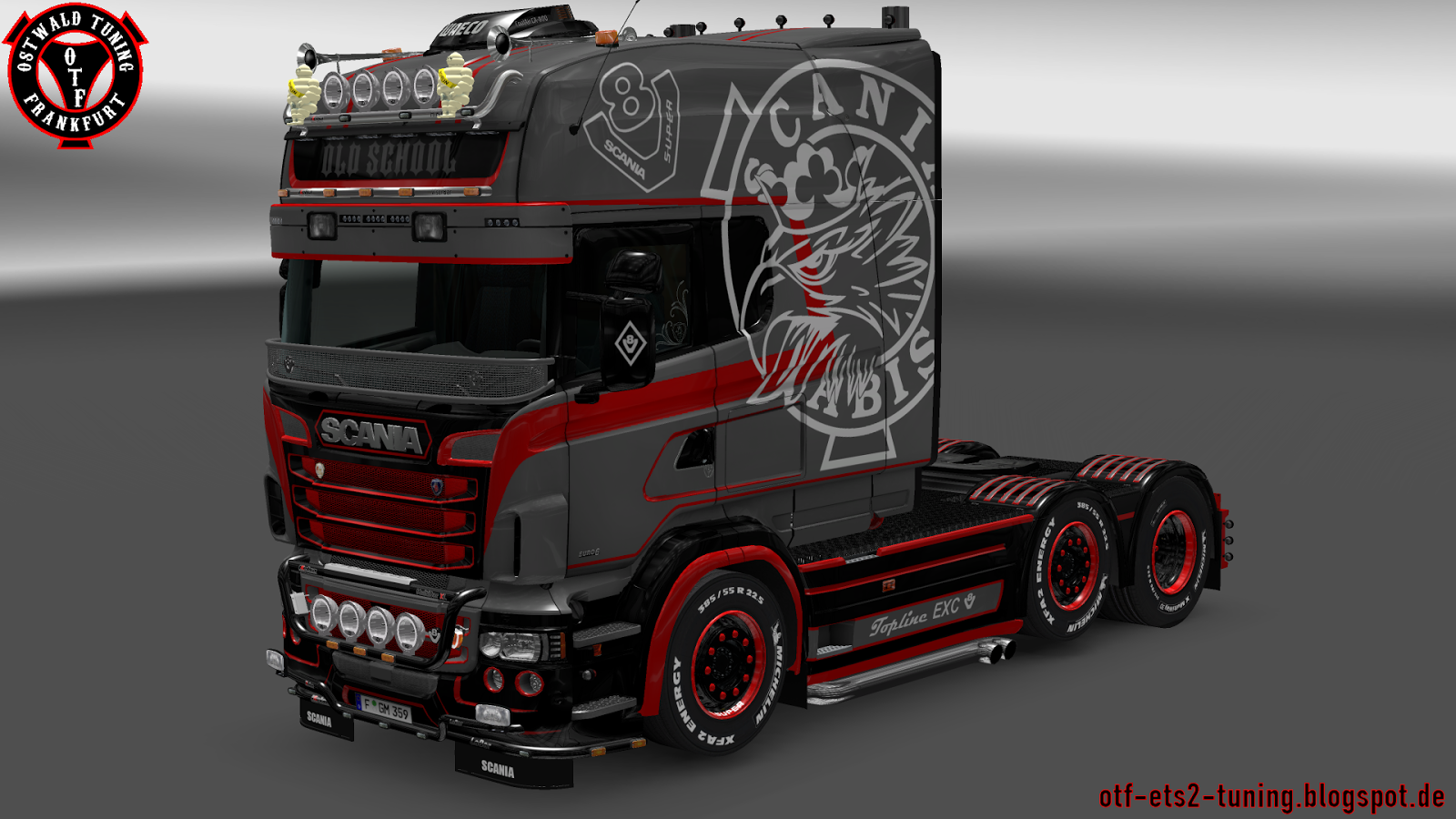 Ostwald Tuning Frankfurt: SCANIA V8 Custom Skin