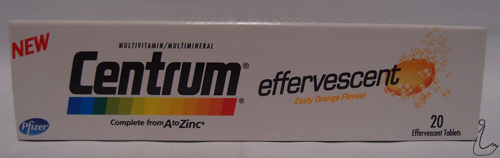 The Swanple: Review: Centrum Effervescent