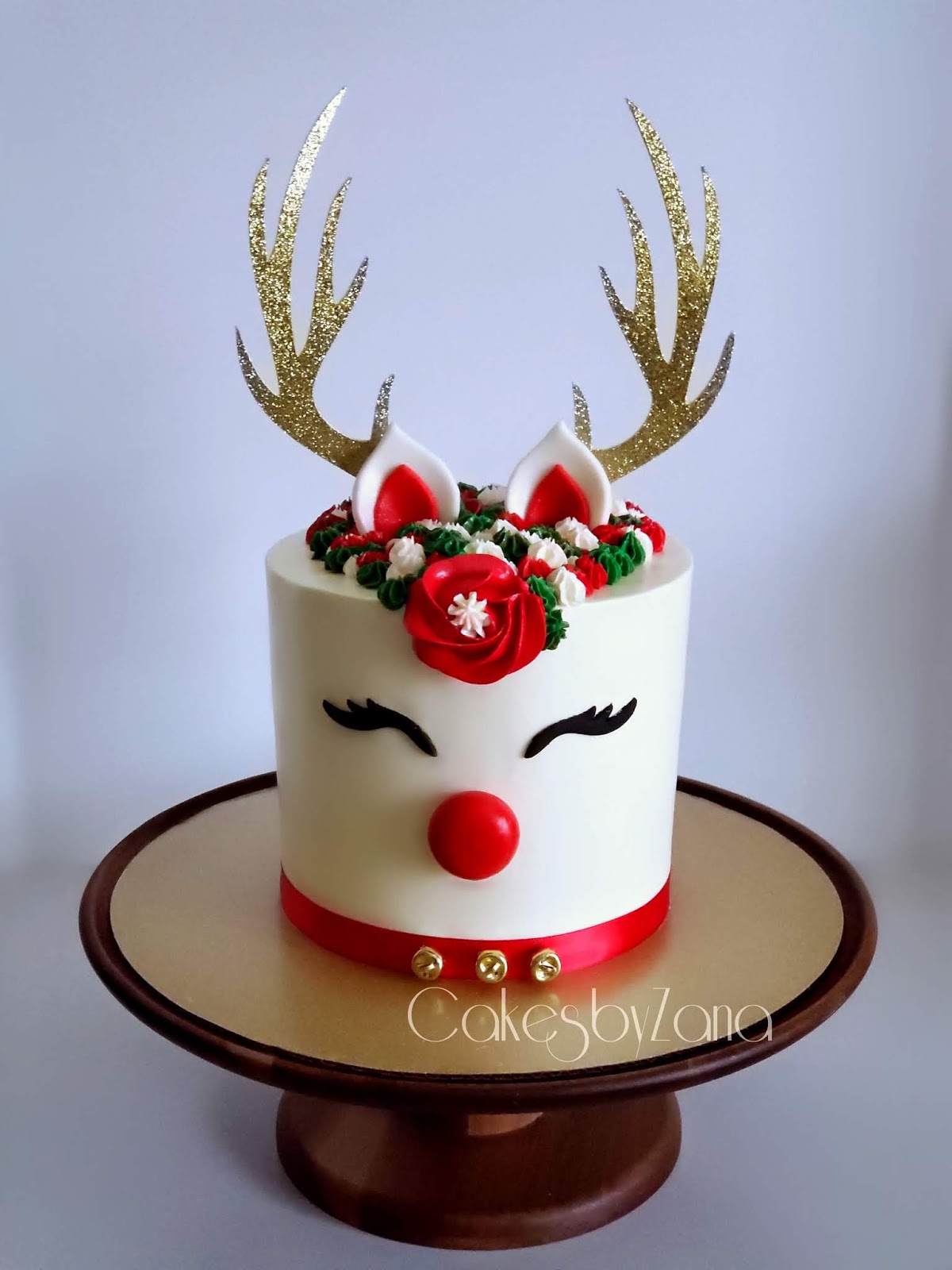 Christmas Reindeer Cake Rudolph The Red Nosed Reindeer Cake, 53% OFF