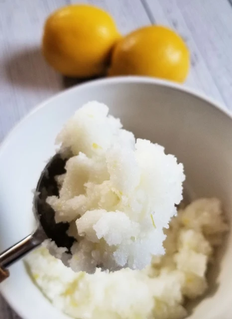 Homemade Lemon Sugar Body Scrub - Fresh Eggs Daily® with Lisa Steele