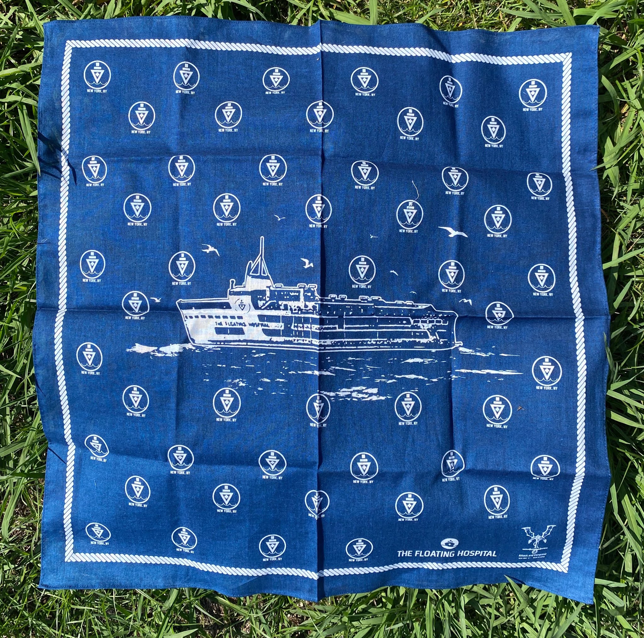 Attack & Conquest x The Floating Hospital "Lila" Bandana