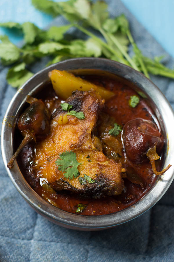 culinary-food: Macha Tarkari( Odia style Rohu Fish Curry)