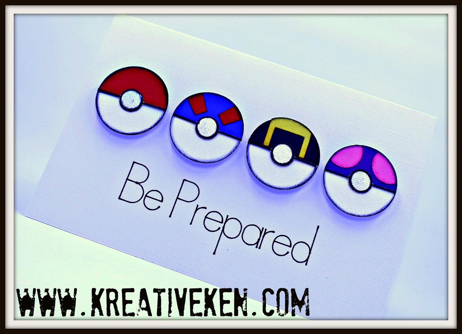 POKEMON BE PREPARED CARD | Ken's Kreations