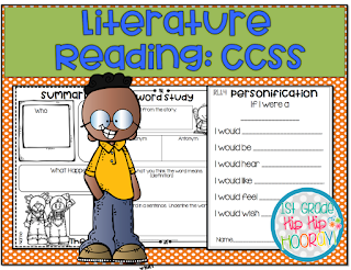 1st Grade Hip Hip Hooray!: CCSS Reading/Literature Assessment Activities!