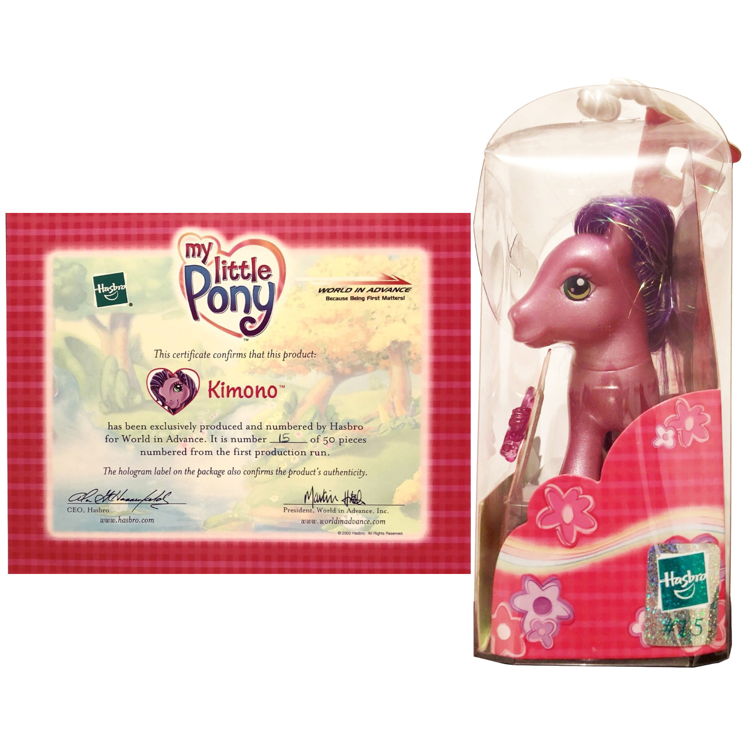 My Little Pony Kimono Limited Edition Ponies G3 Pony | MLP Merch