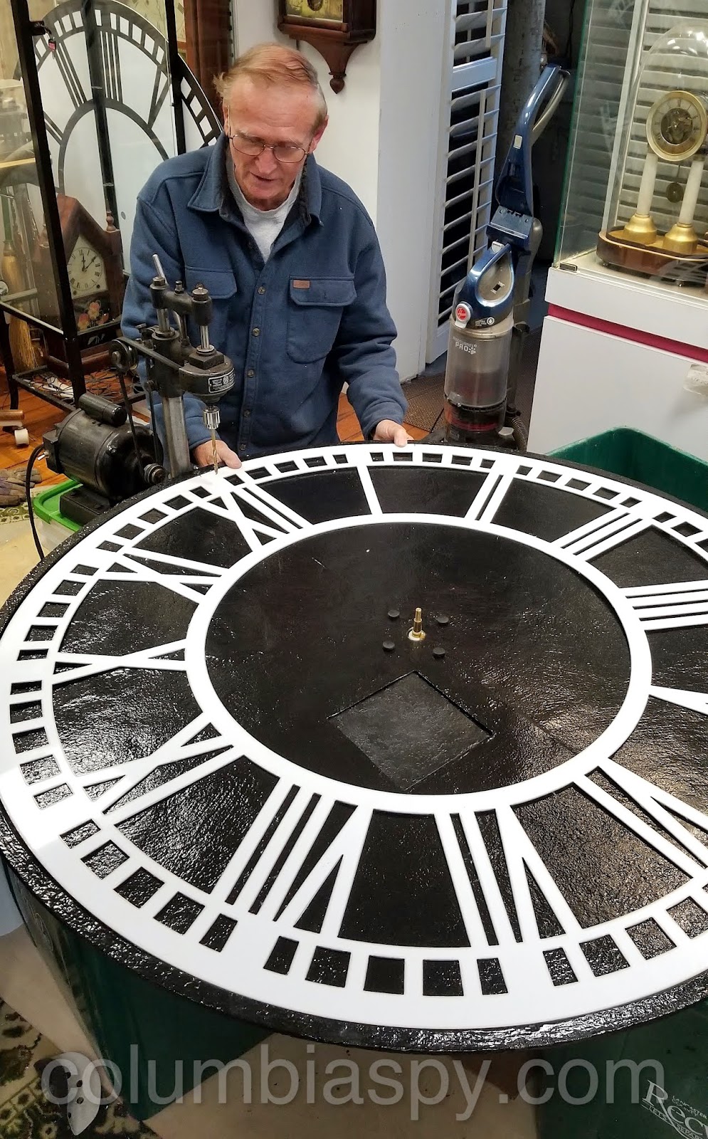 Columbia's "Time Wizard" works against time to restore four 19th ...