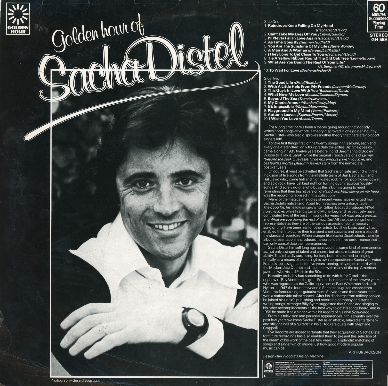 Luigi's 50's & 60's Vinyl Corner: Sacha Distel