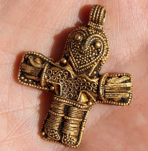 bensozia: 10th Century Viking Crucifix from Denmark