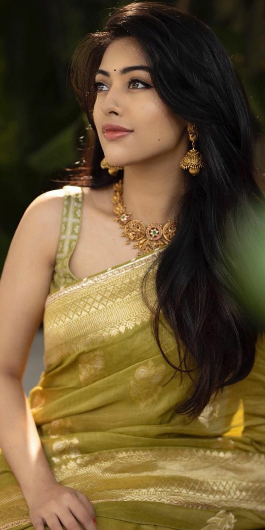 Anu Emmanuel Stunning Looks in Saree - Filmy19