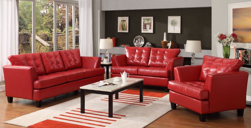 Various Red Guest Chairs ~ Household Furniture